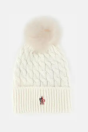 Moncler Wool Hat - White