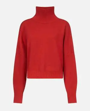 Loulou De Saison Luke Stand High-neck Sweater - Red