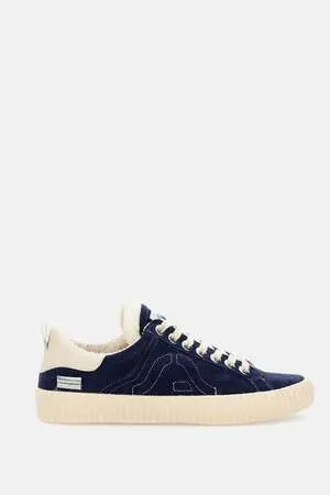 SPRINGA Wavy Suede Sneakers - Brown