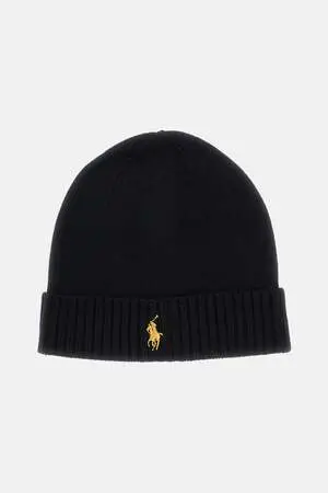Ralph Lauren Wool Cap - Black