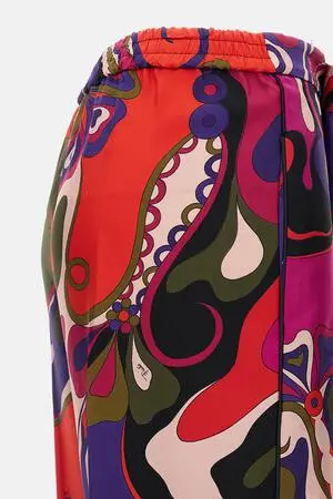 Emilio Pucci Silk Twill Pants