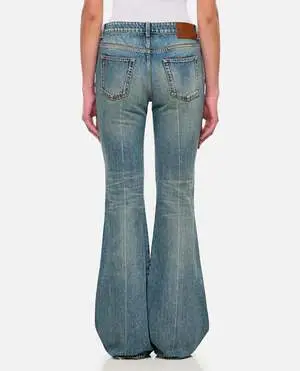 Alexander McQueen Flare Leg Jeans
