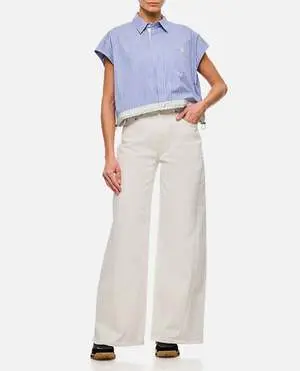 Ag Helsinki Palazzo Twisted Leg Trousers