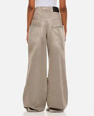 Attico Oversize Denim Pants