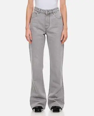 Bottega Veneta Flared Denim Jeans - Grey