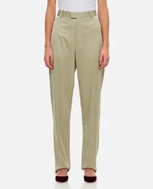 Bottega Veneta Straight-cut Viscose Trousers
