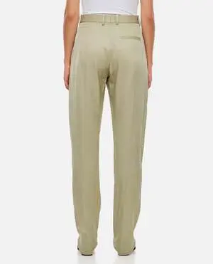 Bottega Veneta Straight-cut Viscose Trousers