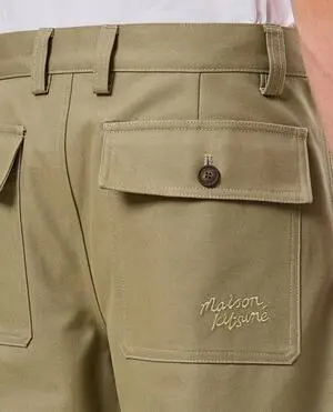 Maison Kitsuné Trousers With Pockets