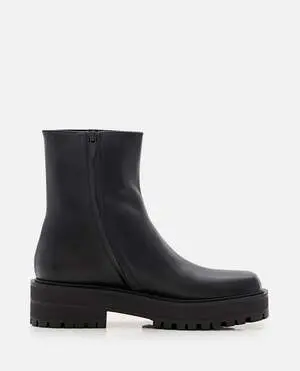 GIANVITO ROSSI Combat Ankle Boots