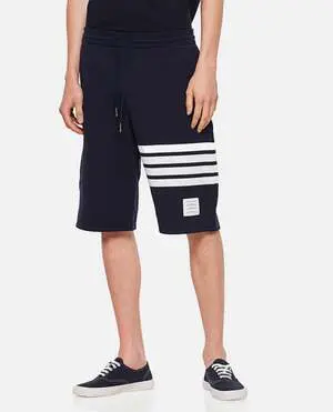 Thom Browne Sweatshorts With 4-bar Stripe