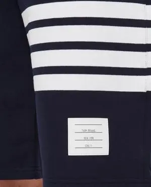 Thom Browne Sweatshorts With 4-bar Stripe