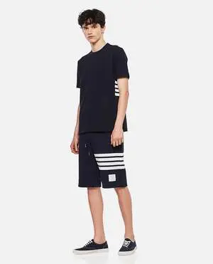 Thom Browne Sweatshorts With 4-bar Stripe