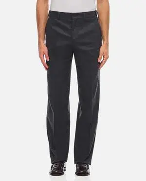 Fendi Cashmere Straight Trousers