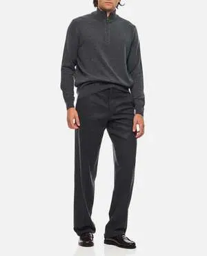 Fendi Cashmere Straight Trousers