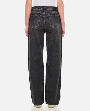 Ag High-rise Wide-leg Jeans