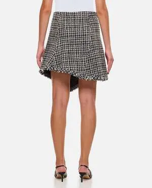 Sacai Tweed Knee-length Skirt