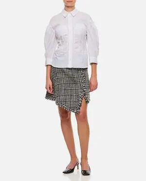 Sacai Tweed Knee-length Skirt