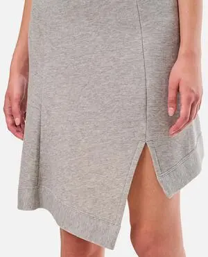Sacai Asymmetric Mini Skirt With Slit