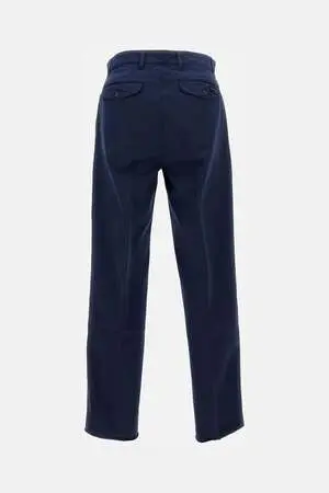 FAY Archive Pleated Trousers - Blue