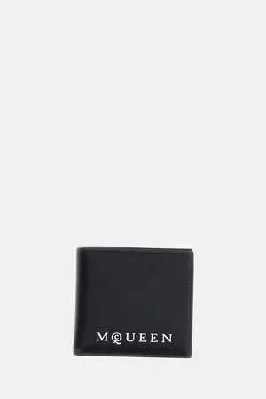 Alexander McQueen Bi-fold Cc Wallet - Black