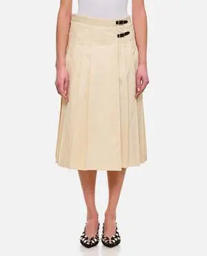 DURAZZI MILANO Pleated Midi Kilt