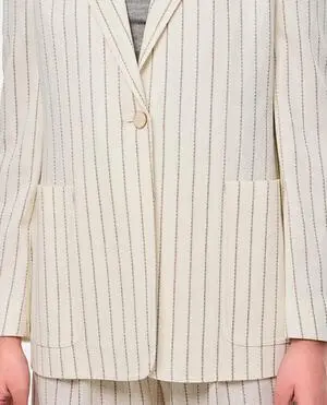 Max Mara Jady Striped Blazer