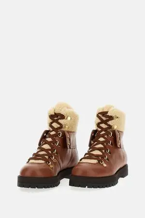 ODISSI Lace-up Hiking Boots - Brown
