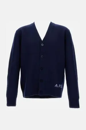 A.p.c. Logo Cardigans For Men