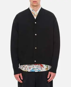Jacquemus The Buttoned Cardigan - Black