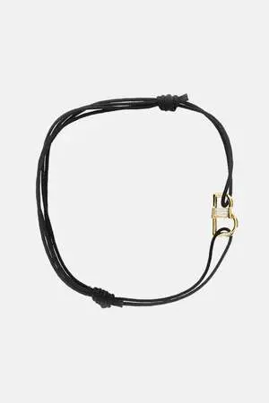 ALIITA Letter B Bracelet - Black