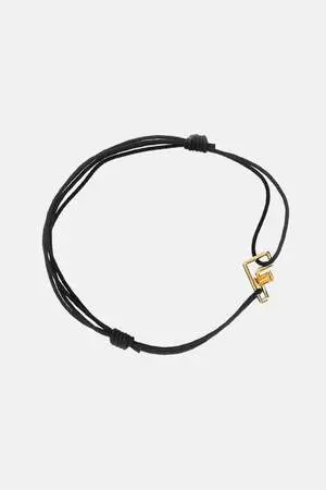 ALIITA Lettera F Bracelet - Black