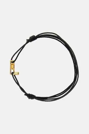 ALIITA Letra L Ct Bracelet - Nero