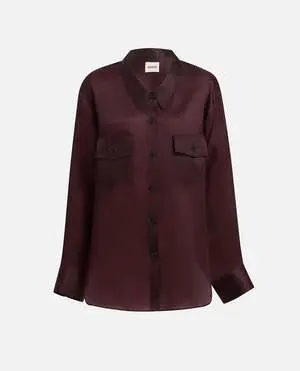 Khaite MATTEO CAMICIA Rosso