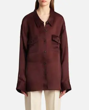 Khaite Matteo Shirt - Rosso