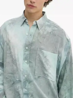 IRO PARIS Tie-dye Patch-pocket Shirt