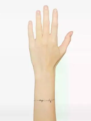 AGNÈS B. Logo Bracelet