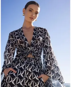 DIARRABLU Sirene Kimono - Zhy Noir