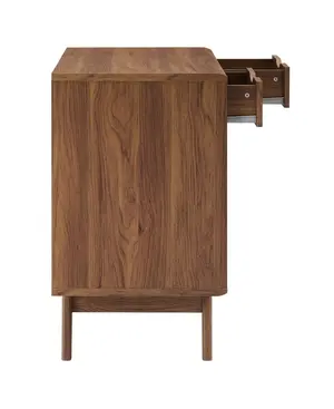 MODWAY Render Cat Cabinet - Walnut