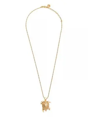 GOOSSENS Turtle Pendant Necklace - Gold