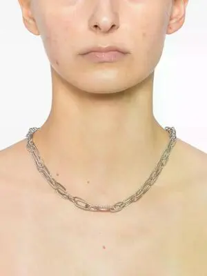 AGNÈS B. Anchor Knot Twist Chain Necklace