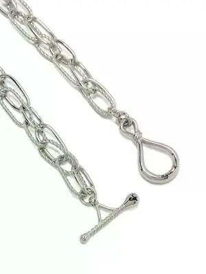 AGNÈS B. Anchor Knot Twist Chain Necklace