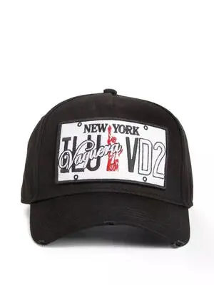 Dsquared2 Vaquera Baseball Cap - Black
