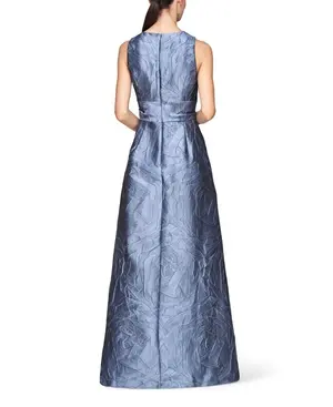 KAY UNGER Mariah Gown - Blue