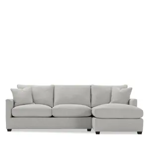 HUDSON PARK COLLECTION Bowery Sectional - Bu- - Grey