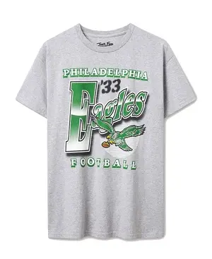 Junk Food Clothing Nfl Philadelphia Eagles Bootleg Flea Market Tee - Heather Grey