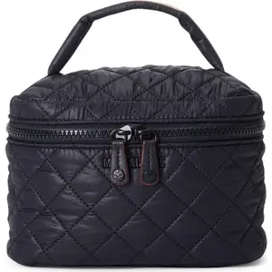 Mz Wallace Quilted Nylon Vanity Case