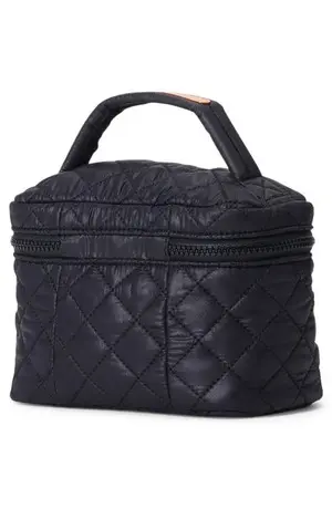 Mz Wallace Quilted Nylon Vanity Case