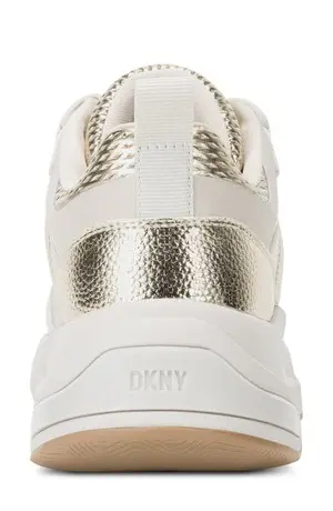 Dkny Juna Sneakers - White Gold