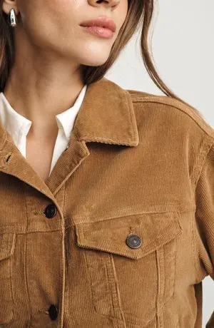 MAVI Corduroy Crop Jacket