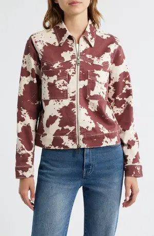 Rails Printed Zip-up Jacket - Cowgirl